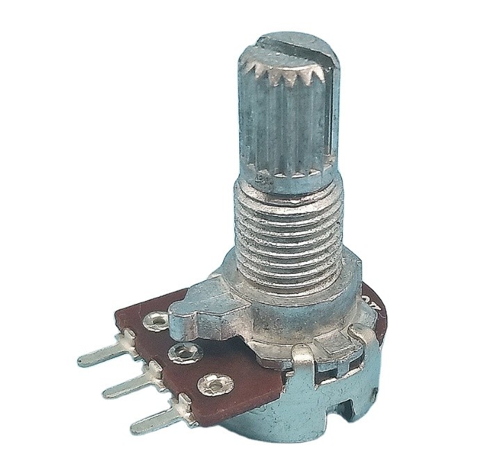 12mm A10k Potansiyometre 3 Pinli 500k Ses Konik Pot Amplifikatör